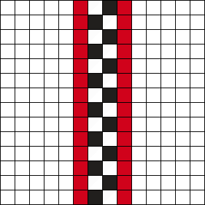 FNAF Ladder Cuff Perler Bead Pattern | Bead Sprites | Misc Fuse Bead ...