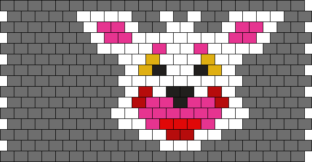 Funtime Foxy Bead Pattern | Peyote Bead Patterns | Misc Bead Patterns