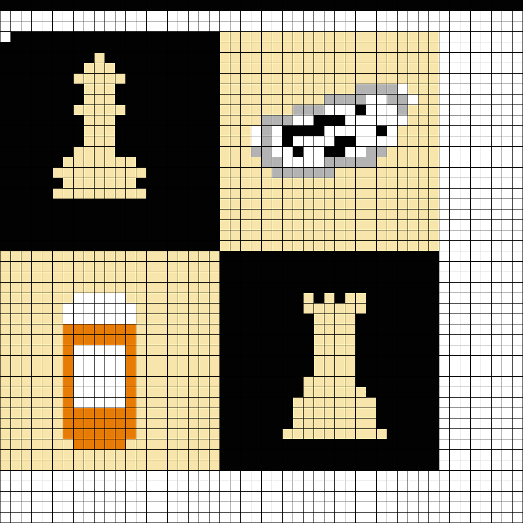 PWCC Album Cover Big Perler Perler Bead Pattern | Bead Sprites | Misc ...