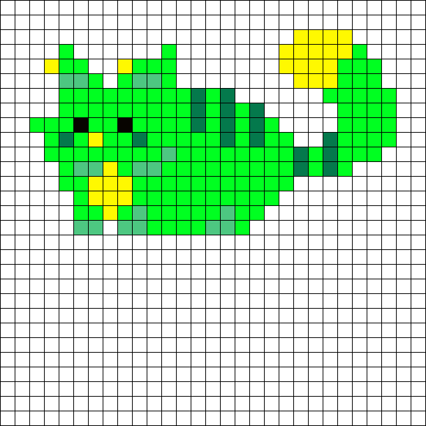 Regretavator Gnarpy Perler Perler Bead Pattern | Bead Sprites | Misc ...