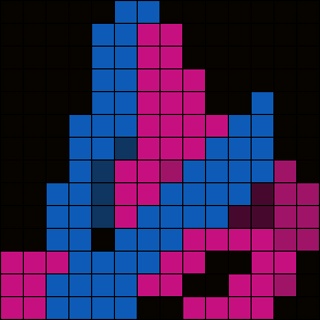 Who Really Cares Tv Girl Perler Bead Pattern | Bead Sprites | Misc Fuse ...