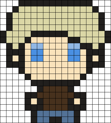 Sam Golbach! Perler Bead Pattern | Bead Sprites | Misc Fuse Bead Patterns