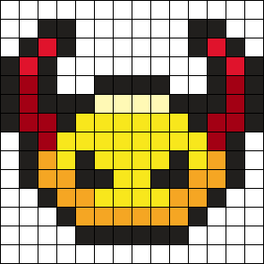 Lemon Demon >:3 Perler Bead Pattern | Bead Sprites | Misc Fuse Bead ...