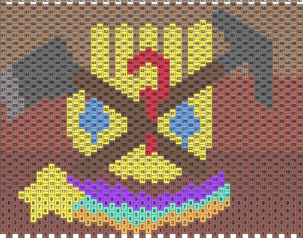 Gravity Falls Weirdmageddon Flag :3 Pony Bead Patterns | Misc Kandi ...