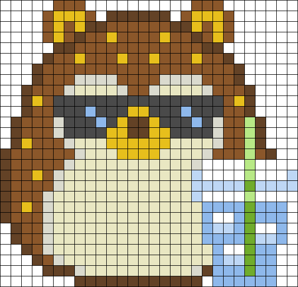 Squihmallow Hedgehog BY PERLER Perler Bead Pattern | Bead Sprites ...