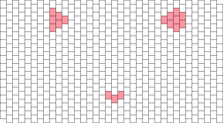 Therian Mask Pony Bead Patterns | Misc Kandi Patterns for Kandi Cuffs