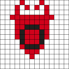 Another Irken Symbol Perler Bead Pattern | Bead Sprites | Misc Fuse ...