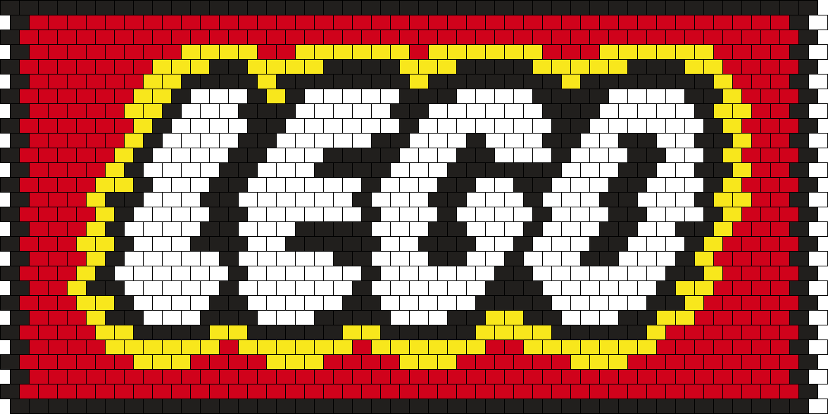 Lego Logo Bead Pattern | Peyote Bead Patterns | Misc Bead Patterns