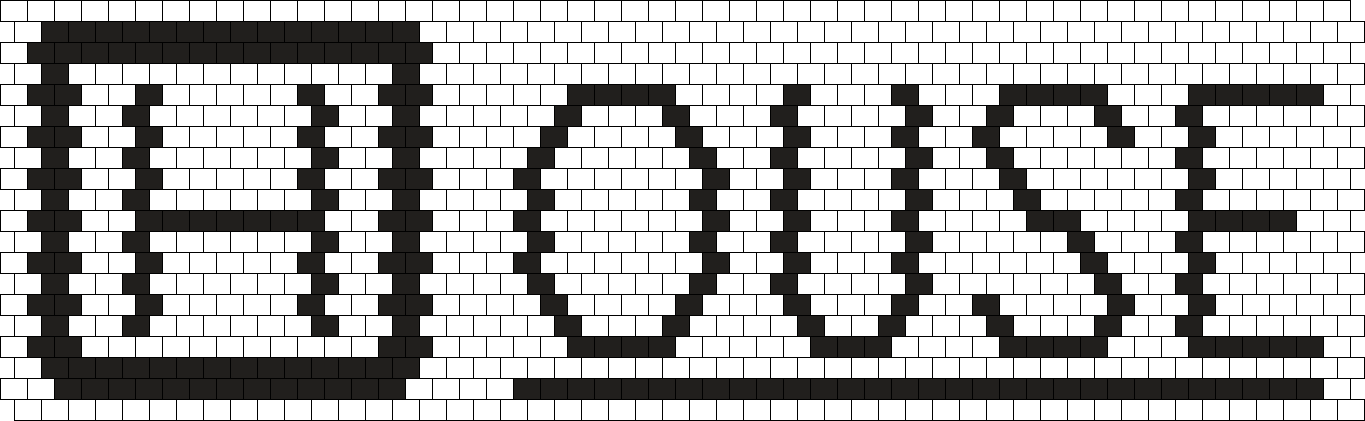 House MD Panel Bead Pattern | Peyote Bead Patterns | Misc Bead Patterns