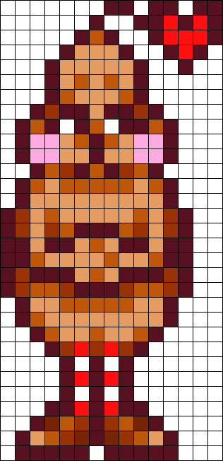 Pinky Lemon Stardew Valley Perler Bead Pattern | Bead Sprites | Misc ...