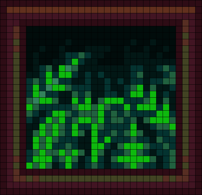 Stardew Valley 'Foliage Print' Painting Perler Bead Pattern | Bead ...