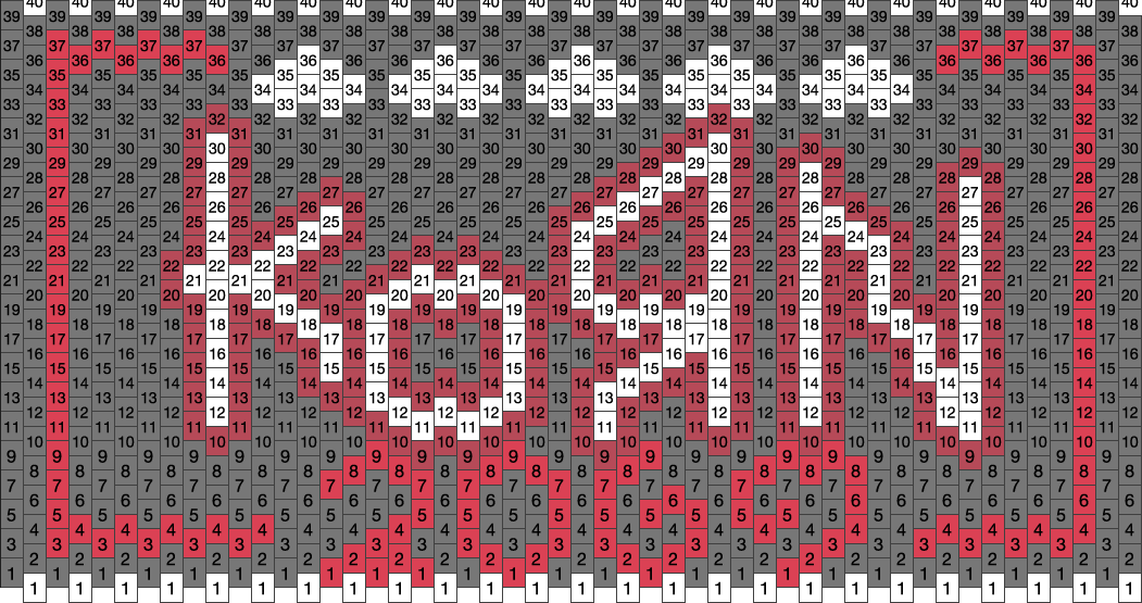 Korn For President Pony Bead Patterns | Misc Kandi Patterns for Kandi Cuffs
