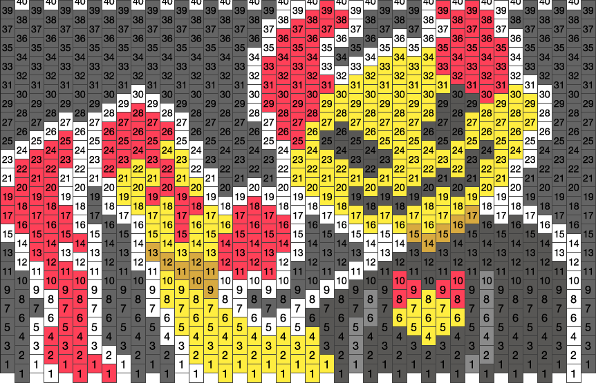 Lemon Demon Panel Thingy Pony Bead Patterns | Misc Kandi Patterns for ...