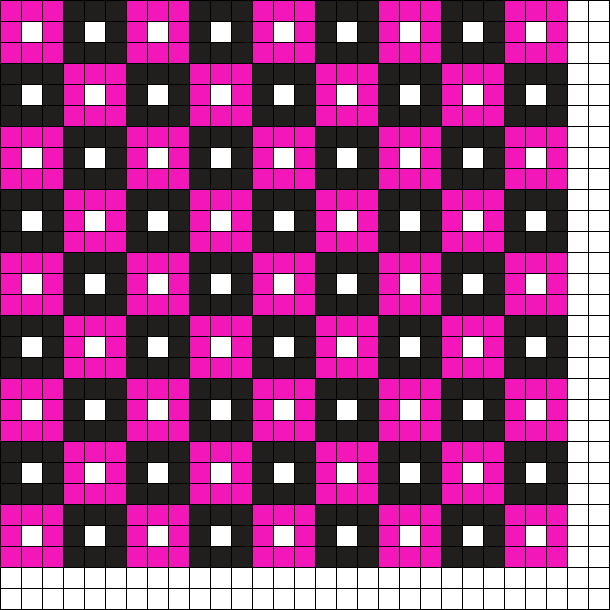 No Texture 3d Chest Pt1 Perler Bead Pattern | Bead Sprites | Misc Fuse ...