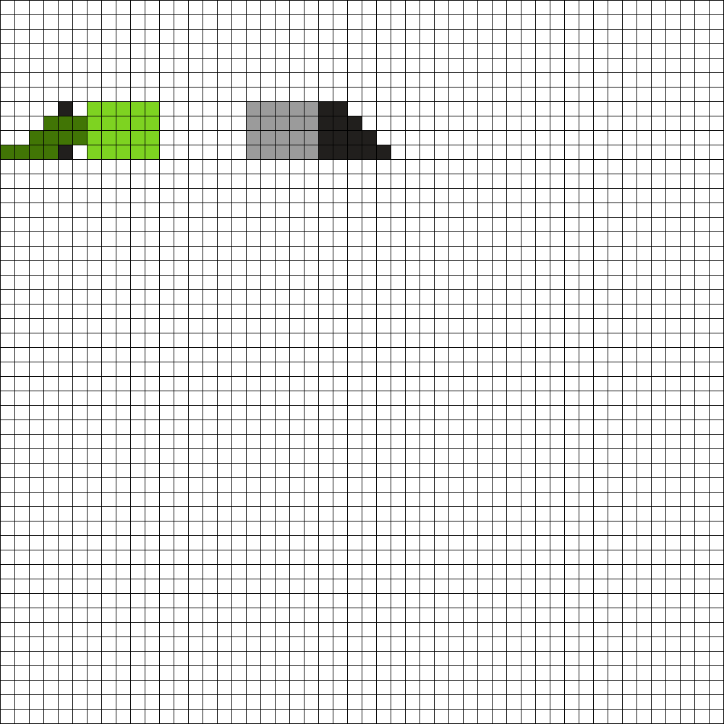 Aro Snake :3 Perler Bead Pattern | Bead Sprites | Misc Fuse Bead Patterns