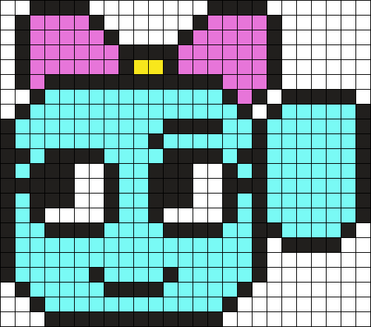 Poppy Perler Bead Pattern | Bead Sprites | Misc Fuse Bead Patterns