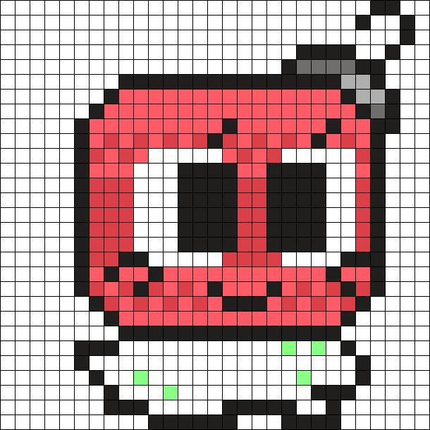 Bobette Perler! :3 Perler Bead Pattern | Bead Sprites | Misc Fuse Bead ...