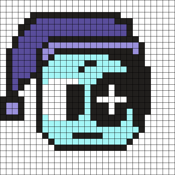 Astro Perler! :| Perler Bead Pattern | Bead Sprites | Misc Fuse Bead ...