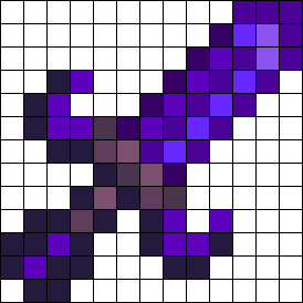 Galaxy Dagger Stardew Valley Perler Bead Pattern | Bead Sprites | Misc ...