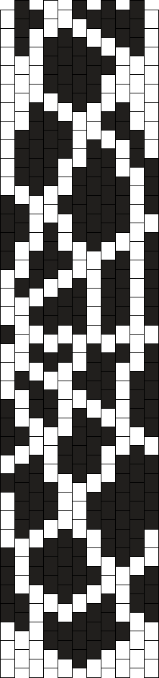 Spider Web Tie Pony Bead Patterns | Misc Kandi Patterns for Kandi Cuffs