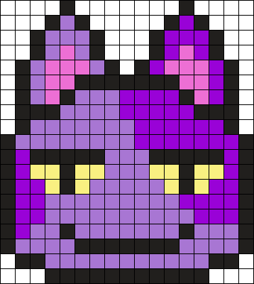 Bob Animal Crossing Perler Bead Pattern | Bead Sprites | Misc Fuse Bead ...