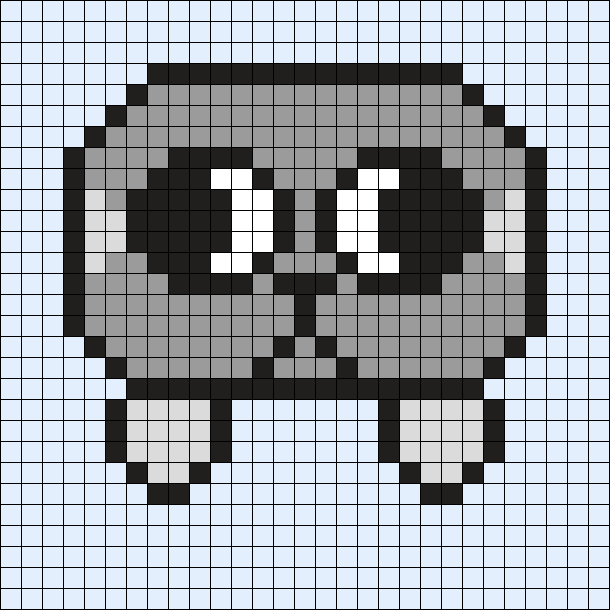 Pebble!!! (Dandy's World) Perler Bead Pattern | Bead Sprites | Misc ...