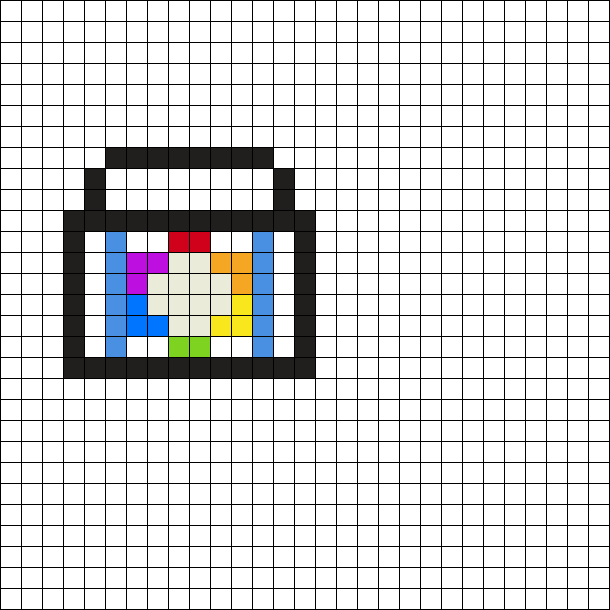 Dandys World Medkit Perler Bead Pattern | Bead Sprites | Misc Fuse Bead ...
