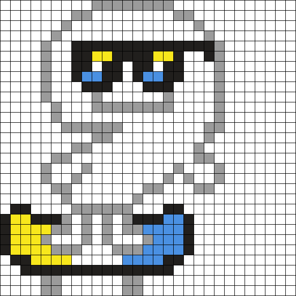 Nine Perler XFOHV/BFDI Perler Bead Pattern | Bead Sprites | Misc Fuse ...