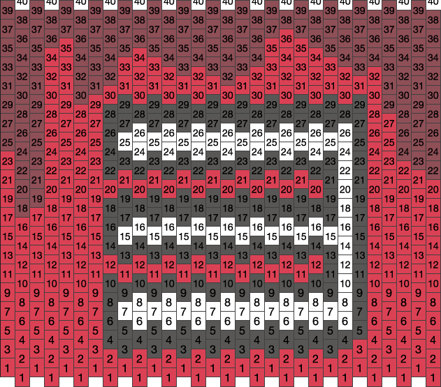 Eminem "E" With Blood Drips Front Panel Bag Pony Bead Patterns | Misc ...