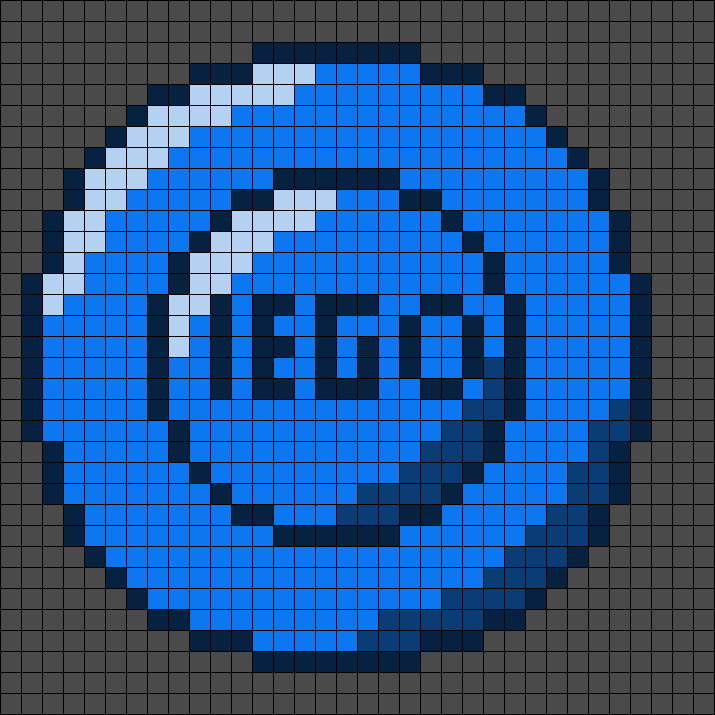 Lego 1x1 Stud Perler Bead Pattern | Bead Sprites | Misc Fuse Bead Patterns