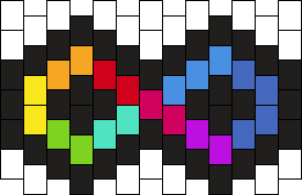 Autism Symbol Charm Pony Bead Patterns | Misc Kandi Patterns for Kandi ...