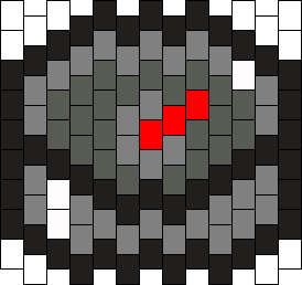Minecraft Compass Pony Bead Patterns | Misc Kandi Patterns for Kandi Cuffs