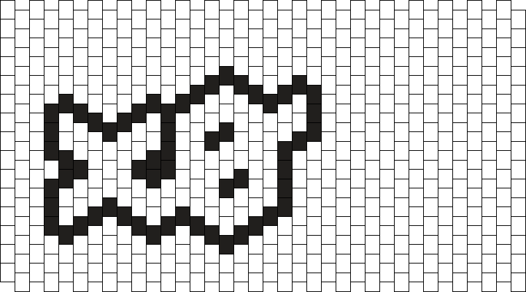 XØ (Leathermouth Charm) 2: Thick Pony Bead Patterns | Misc Kandi ...