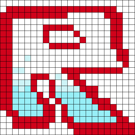 Roblox Logo Perler Perler Bead Pattern | Bead Sprites | Misc Fuse Bead ...