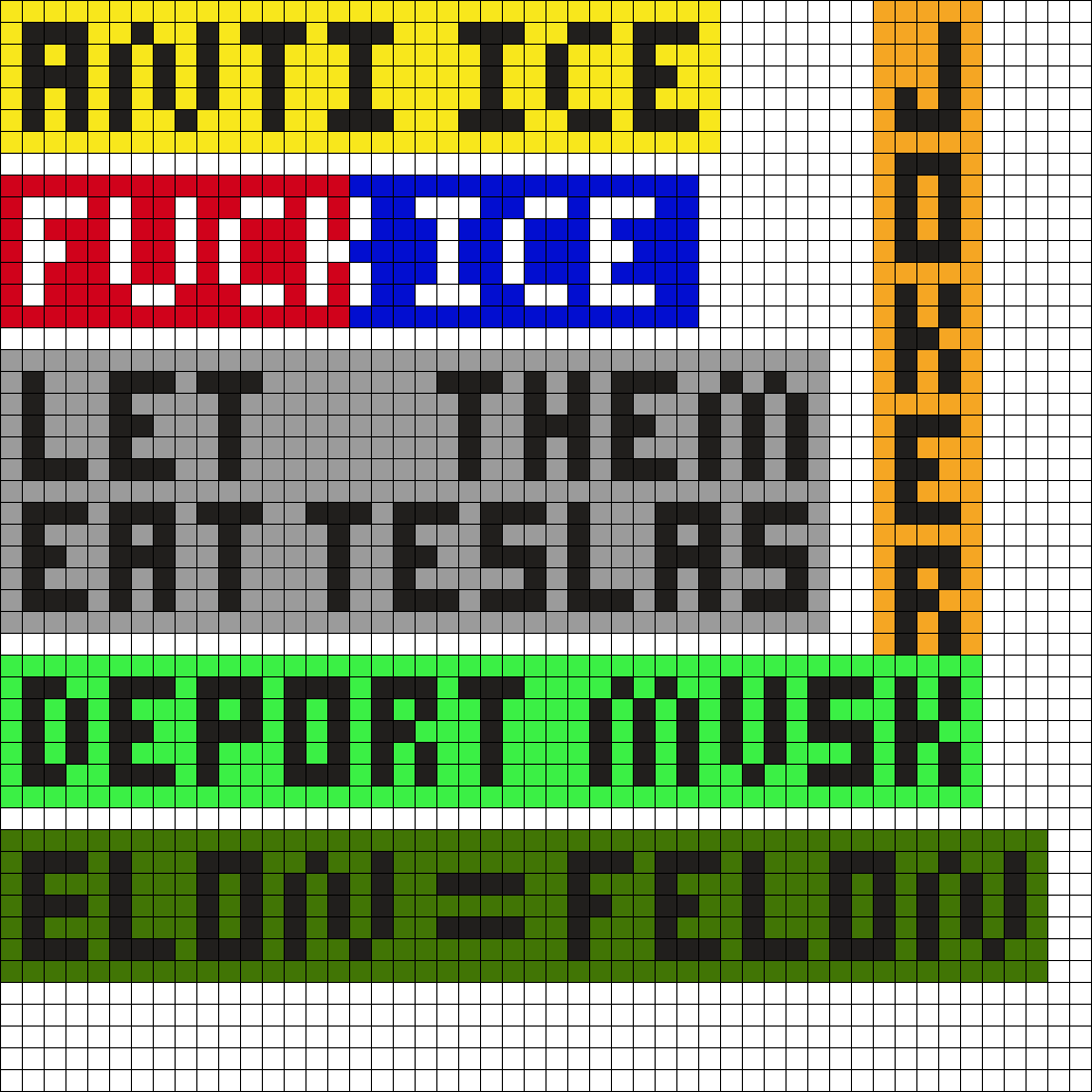 Anti Ice + Anti Trump + Anti Elon Musk Pins Perler Bead Pattern | Bead ...