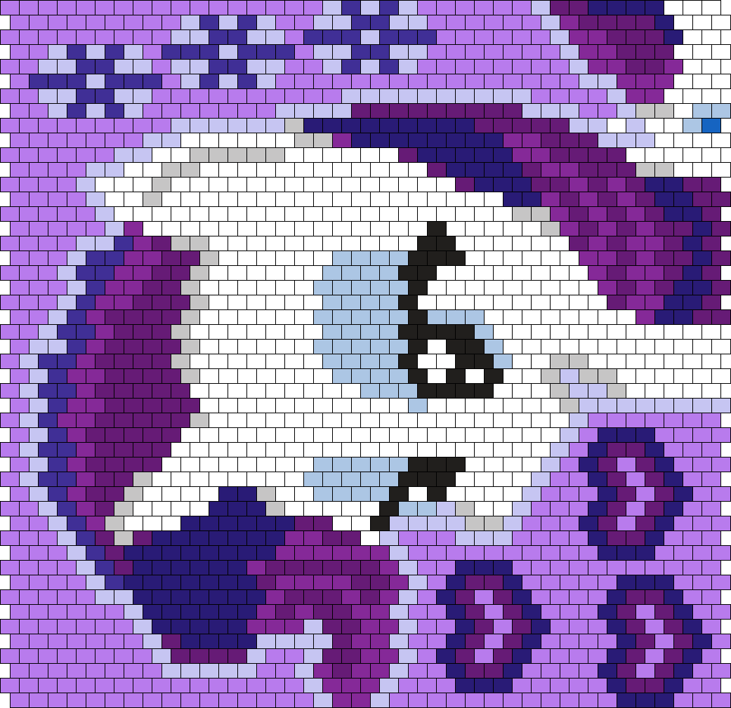 Rarity Back Of Bag Bead Pattern | Peyote Bead Patterns | Misc Bead Patterns