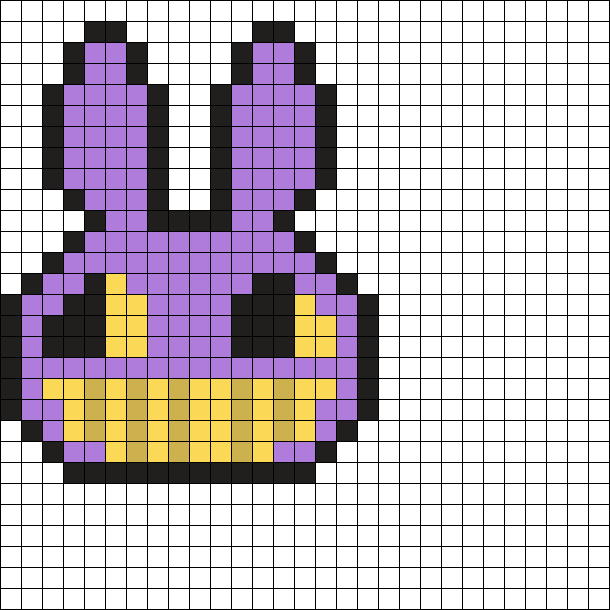Jax Tadc Perler Bead Pattern | Bead Sprites | Misc Fuse Bead Patterns