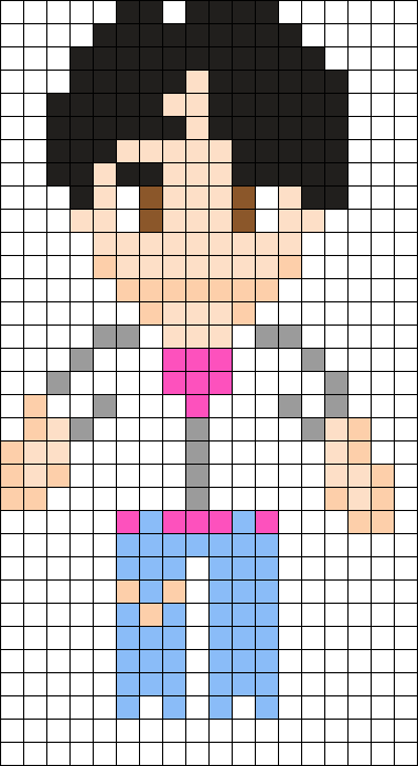 Jinu Saja Boys Huntrix Kpop Demon Hunters KPDH Perler Charm Perler Bead ...