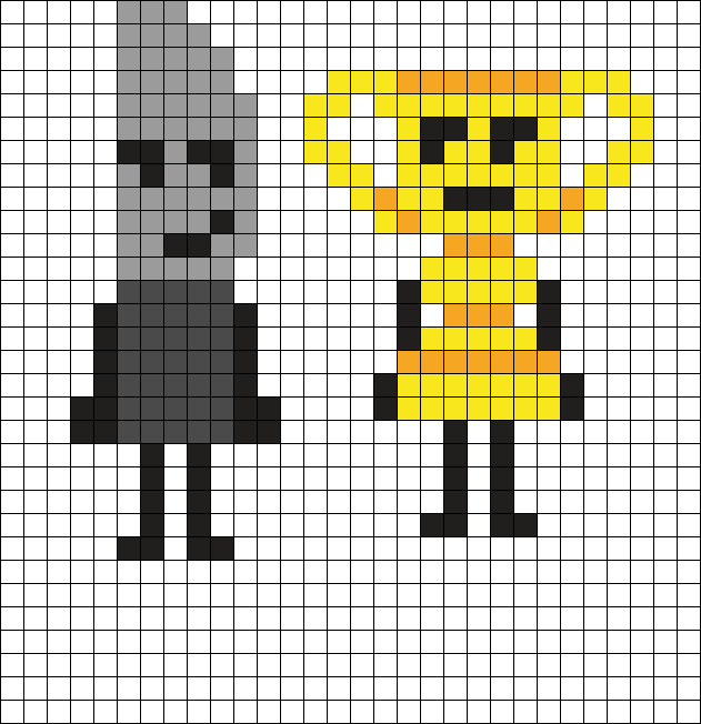 Knife And Trophy / Trife - Inanimate Insanity Perler Bead Pattern ...