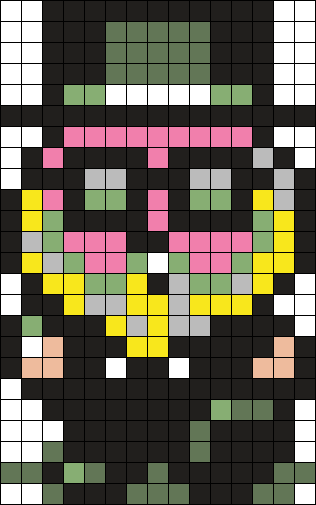 Photo Man (EarthBound) Perler Bead Pattern | Bead Sprites | Misc Fuse ...