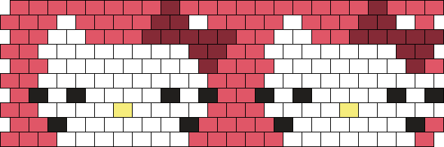 Hello Kitty Bead Pattern | Peyote Bead Patterns | Misc Bead Patterns