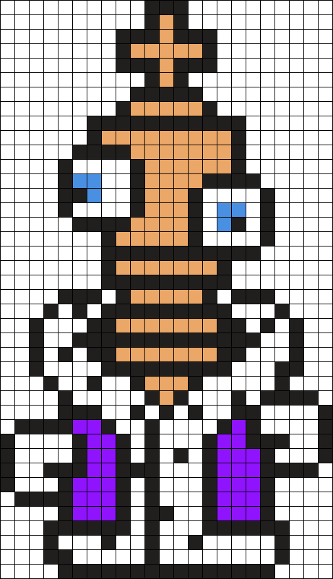 Kinger Perler TADC Perler Bead Pattern | Bead Sprites | Misc Fuse Bead ...