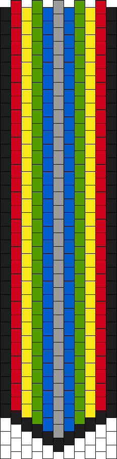 Tally Hall Tie Pony Bead Patterns | Misc Kandi Patterns for Kandi Cuffs