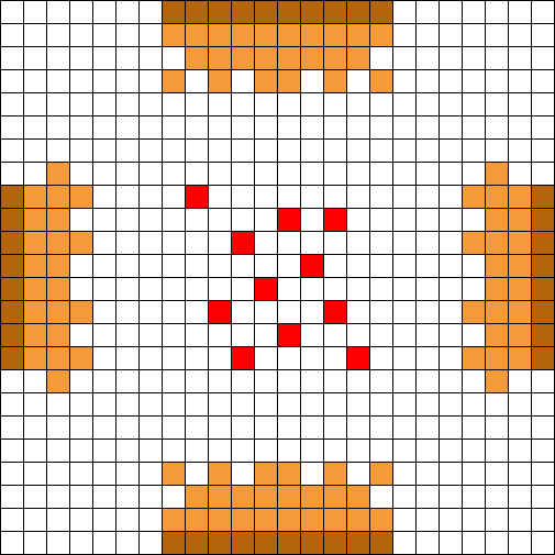 3d Minecraft Cake Perler Perler Bead Pattern | Bead Sprites | Misc Fuse ...