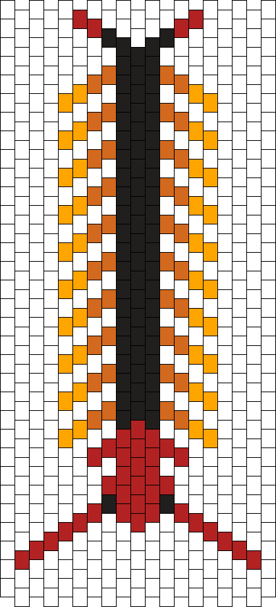 Kandi Patterns for Kandi Cuffs - Pony Bead Patterns - Perler Bead Patterns