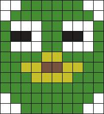 Duck Guy DHMIS Perler Bead Pattern | Bead Sprites | Misc Fuse Bead Patterns