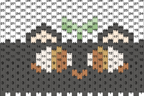 Cat Pony Bead Patterns | Misc Kandi Patterns for Kandi Cuffs