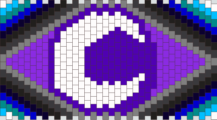 Wtnv Inspired Logo Pony Bead Patterns | Misc Kandi Patterns for Kandi Cuffs