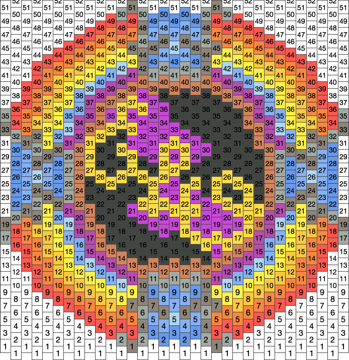 Electric Light Orchestra Peyote Panel Pony Bead Patterns | Misc Kandi ...