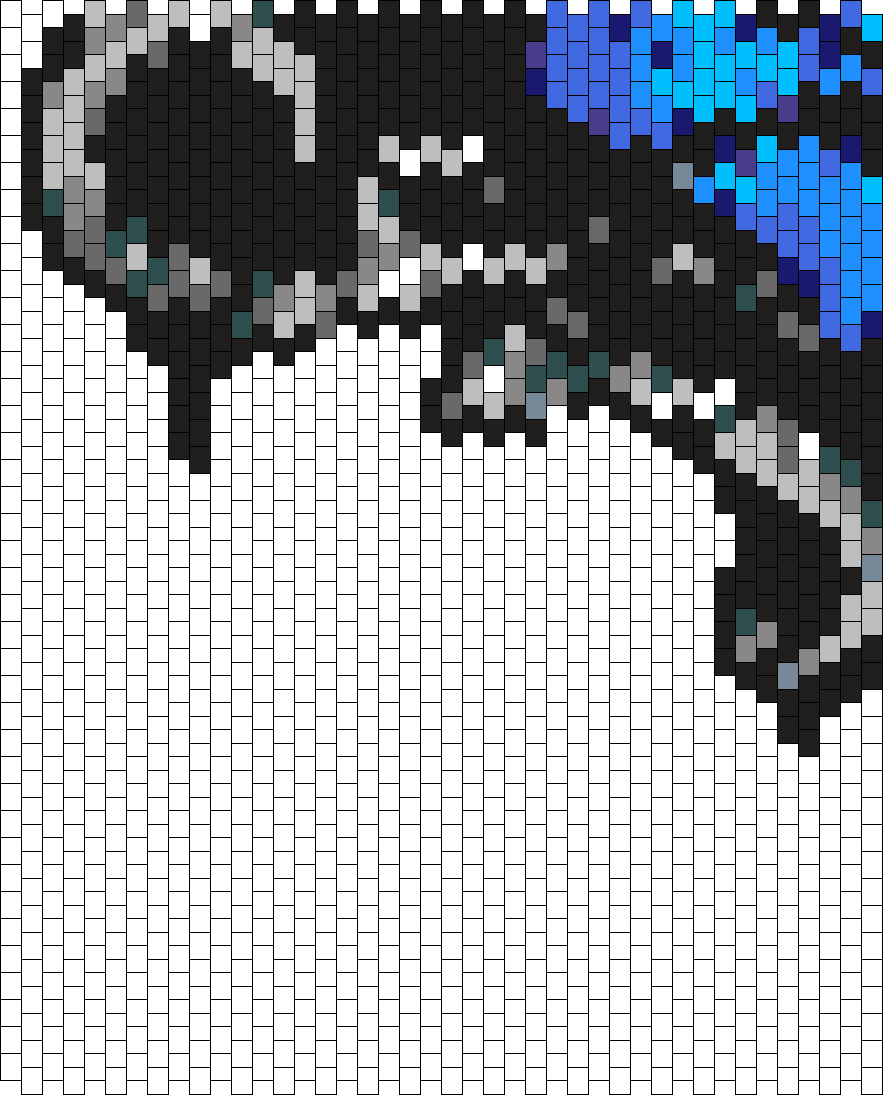 Devil May Cry 5 Nero Emblem3/4 Pony Bead Patterns | Misc Kandi Patterns ...